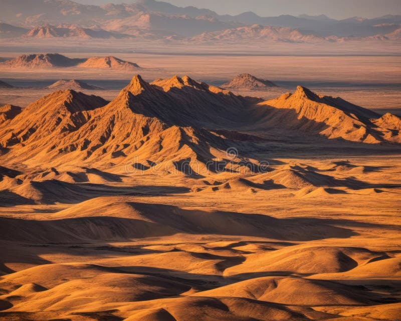 Dramatic Sandstone Ridges stock illustration. Illustration of travel ...