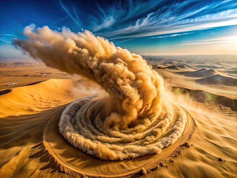 Dramatic Sandstorm Vortex a Stunning HD Background for Creative Design ...