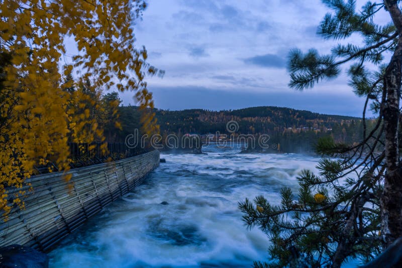 Pite river in Sweden stock photo. Image of landscape - 167995982