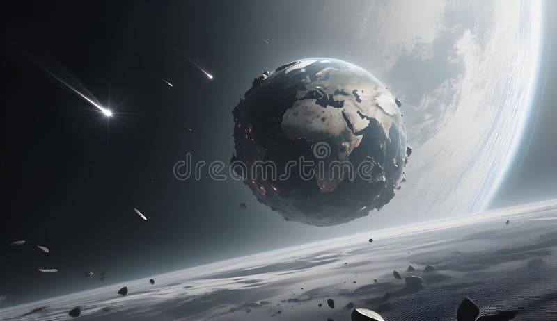 Cosmic Collision: the Perilous Orbit of a Fragmented Planet Stock ...