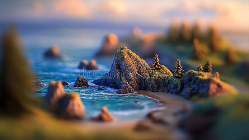 The Dramatic Scenery of the Pacific Coast is Marked by Rugged Cliffs ...