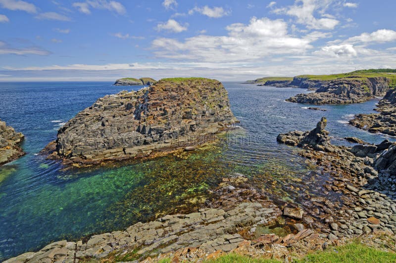Dramatic Sea Stack on the Ocean Coast Stock Image - Image of scenic ...