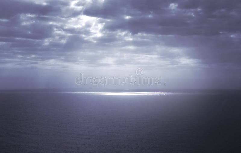 Dramatic Seascape stock photo. Image of night, coast - 21247226