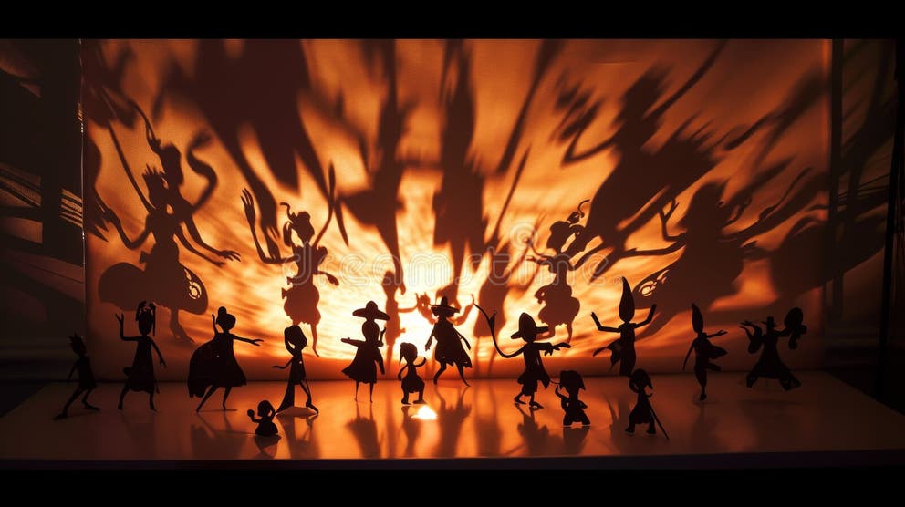 Ai Generated Shadow Puppet Scene Stock Photos - Free & Royalty-Free ...