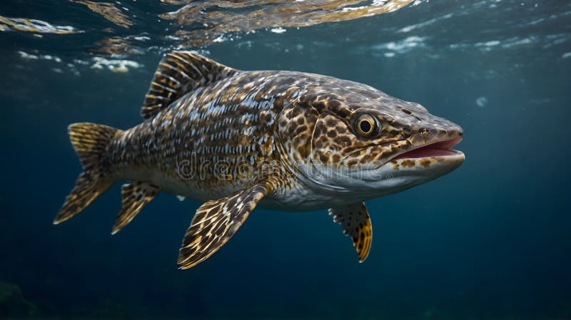 Acheilognathus Rhombeus in Mid-Swim, Its Shimmering Scales and Angular ...
