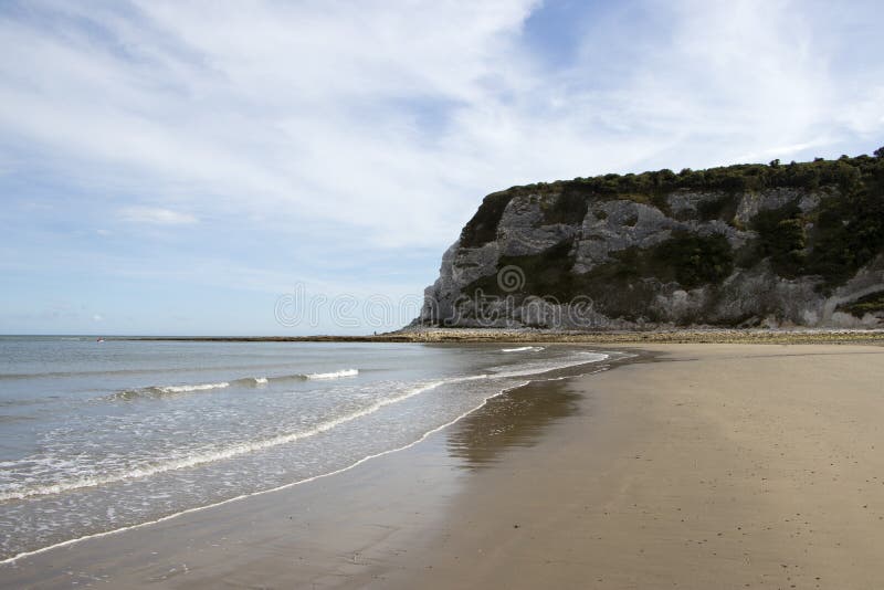 Culver cliff and ocean stock image. Image of cliff, white - 1686325