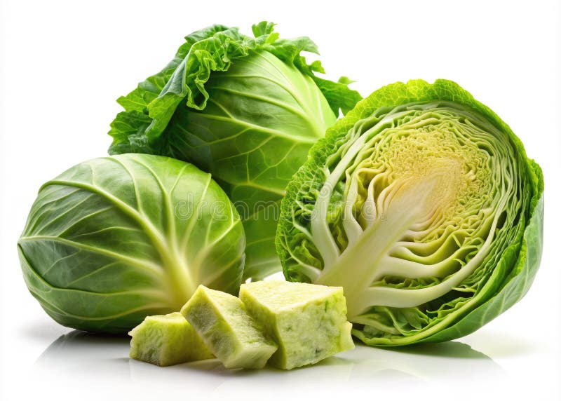 Dramatic Silhouette of Fresh Crisp Cabbage a Versatile Vegetable for ...