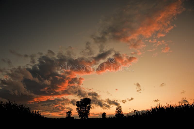 Dramatic sky stock photo. Image of countryside, horizon - 11043628