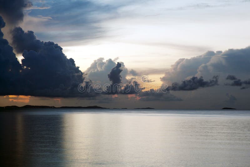 Dramatic Sky at the Beach in Puerto Rico Stock Image - Image of rico ...