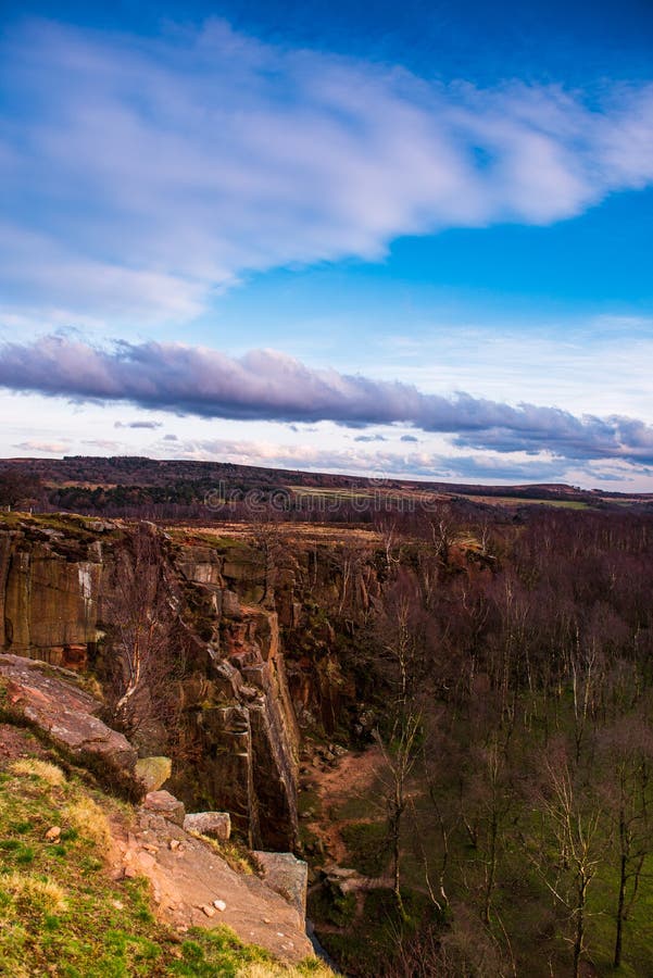 Beautiful Dramatic Sky Above the Valley. the Dramatic Sky. Stock Image ...