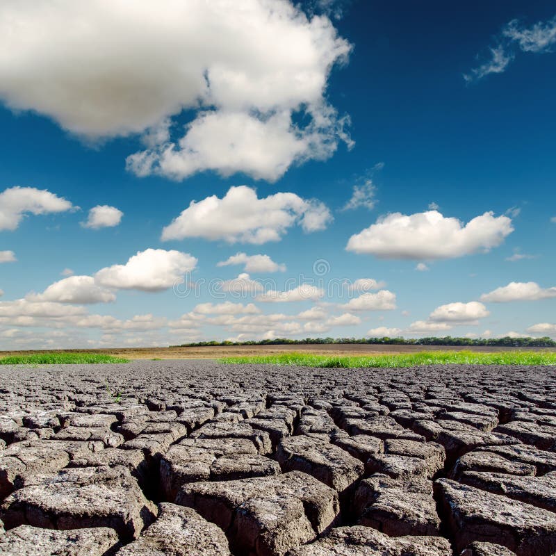 Dramatic Sky with Clouds and Desert Earth Stock Image - Image of travel ...