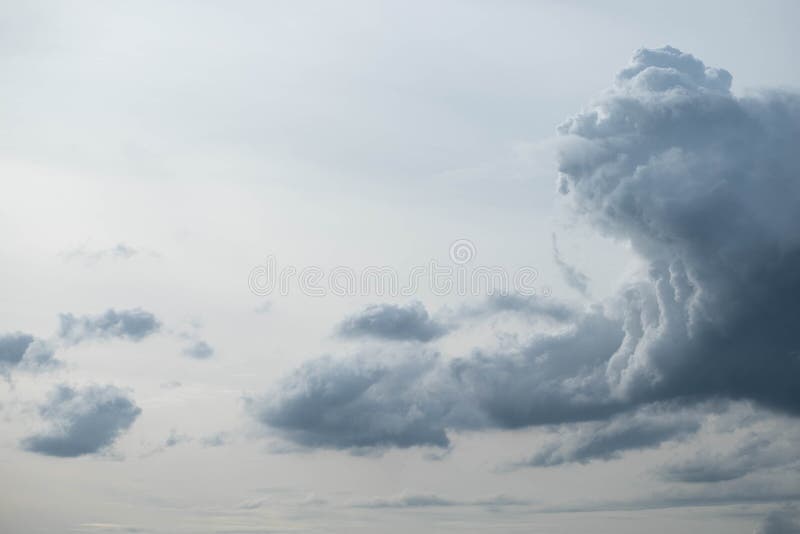 High Resolution Photo of Rain Clouds Stock Photo - Image of meteorology ...