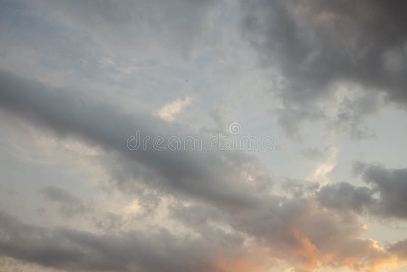 Dramatic Sky Gives Intense Emotions Stock Photo - Image of fluffy ...