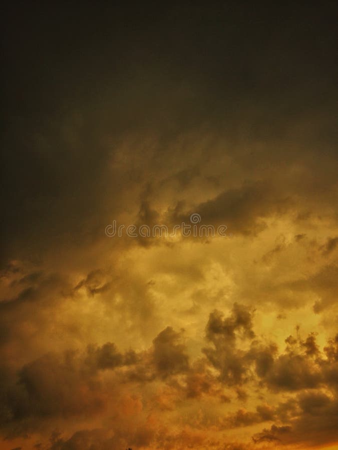 Dramatic sky stock photo. Image of night, clouds, dramatic - 120608700