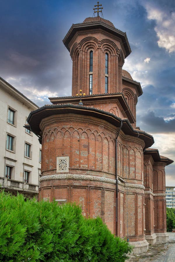 Kretzulescu Church in Bucharest, Romania Stock Image - Image of ...