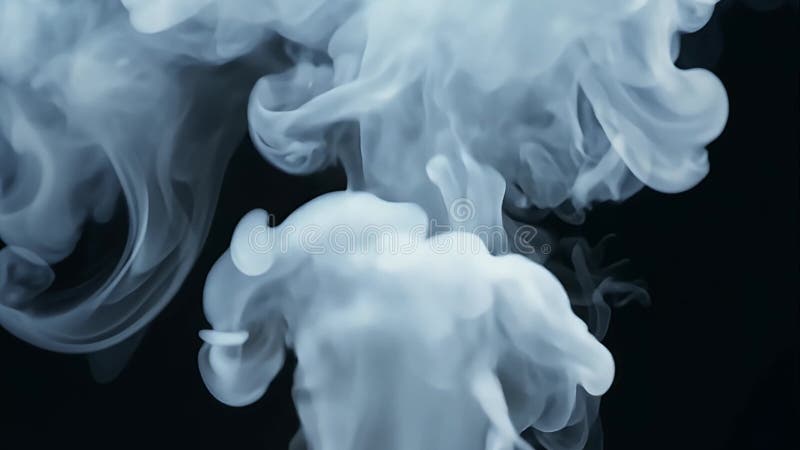 Dramatic Smoke Blast with Curling Stock Footage - Video of dramatic ...