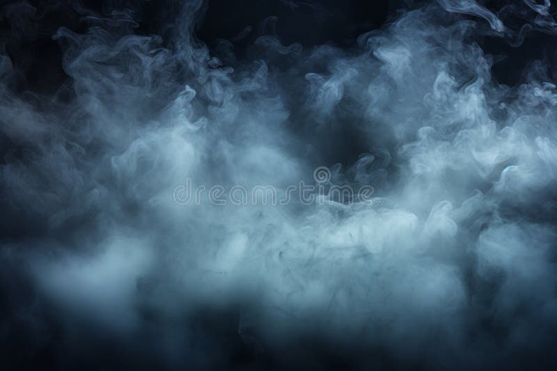 Dramatic Smoke Explosion Creating Eerie Halloween Atmosphere with ...