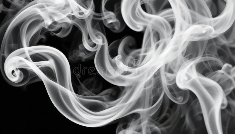 Dramatic Smoke Image for Graphic Design Overlays and Digital Art Stock ...