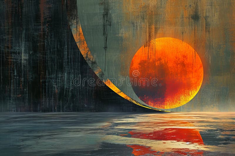 Dramatic Solar Eclipse, Shadow Play Stock Photo - Image of casting ...