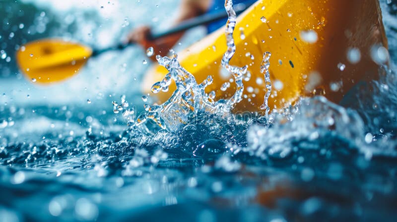 A dramatic splash erupts stock illustration. Illustration of lake ...