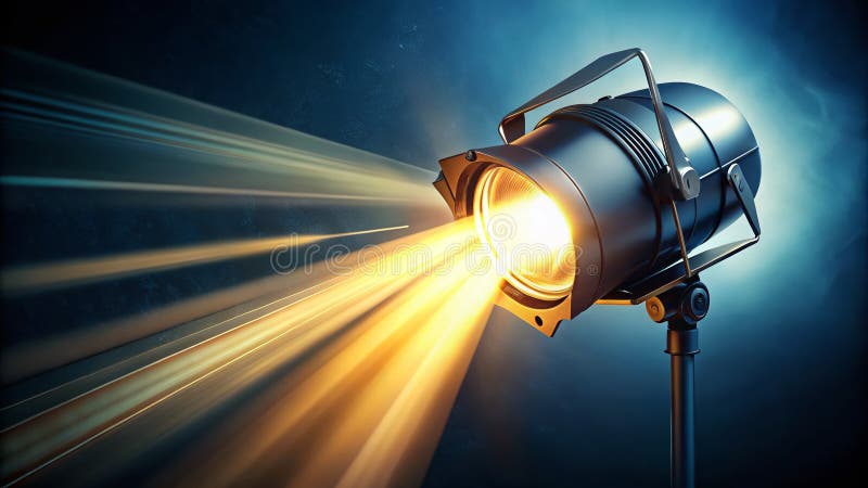 Dramatic Stage Lighting Powerful Spotlight Beam for Photography and ...