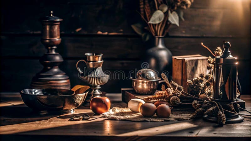 Light and Shadow Still Life: a Dramatic Composition of Everyday Objects ...