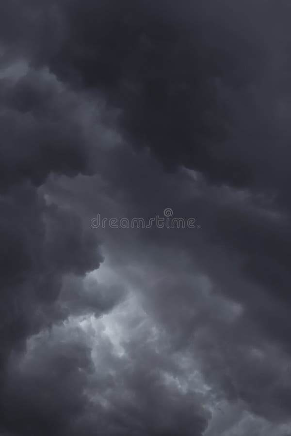 Dramatic Storm Cloud Background Vertical Composition Stock Photo ...