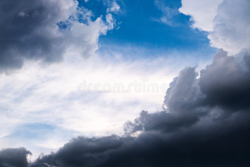 Dramatic Storm Clouds Background Stock Image - Image of thundercloud, clouds: 371246409