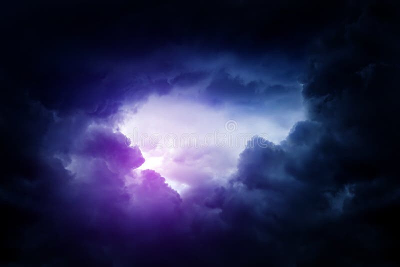 Dramatic Storm Clouds Background Stock Photo - Image of nature ...