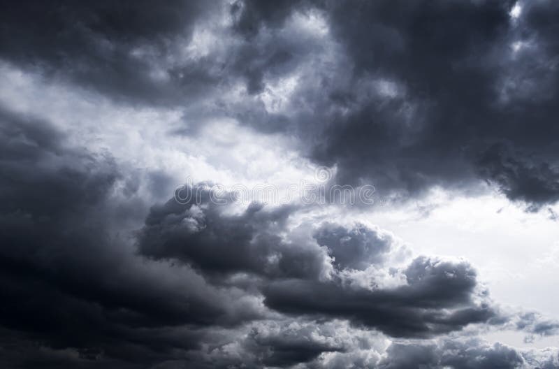 Dramatic Storm Clouds Background Stock Photo - Image of cloudscape ...