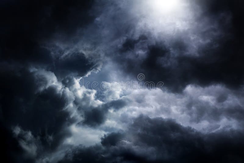 Dramatic Storm Clouds stock image. Image of background - 254496019