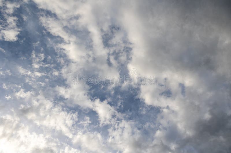 Dramatic Storm Clouds and Sky after Rain Stock Image - Image of rainy ...