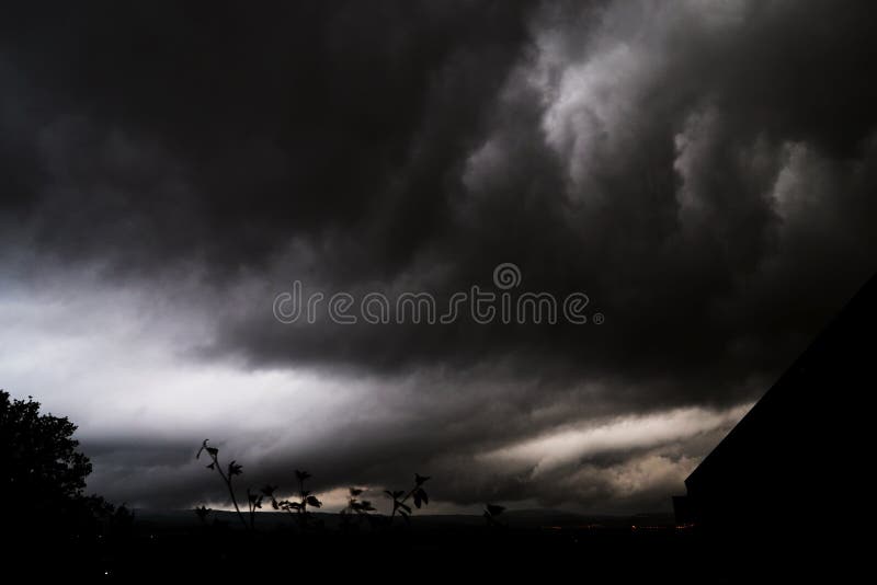 Dramatic Storm Clouds _ Strong Storm Stock Image - Image of season ...