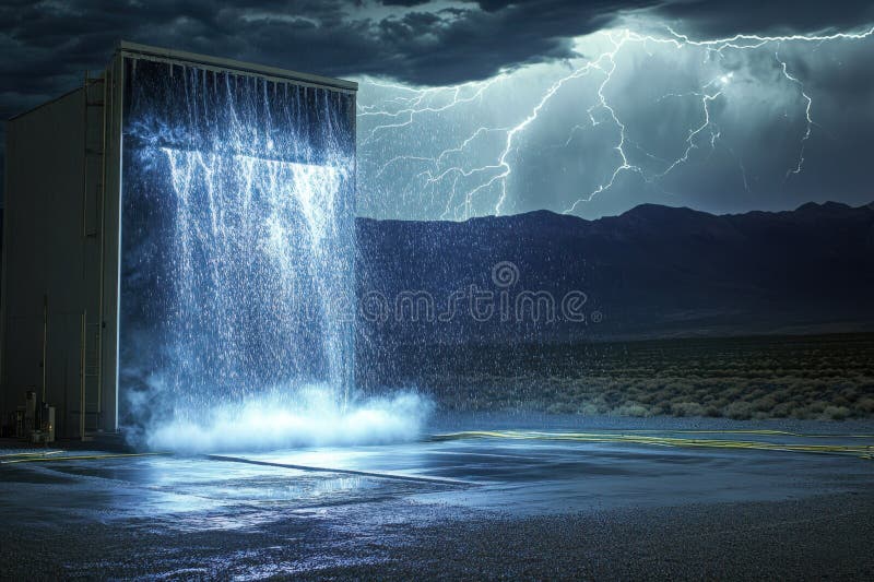308 Lightning Waterfall Stock Photos - Free & Royalty-Free Stock Photos ...
