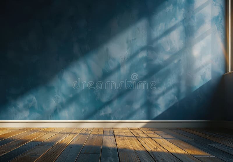 Dramatic Stormy Clouds and Wooden Floor Backdrop Stock Illustration ...
