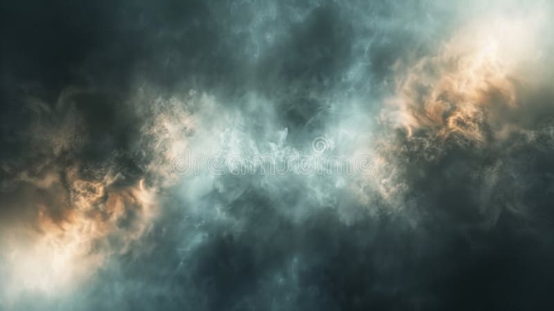 Dramatic Stormy Sky Abstract: Ethereal Cloudscape Texture Background ...