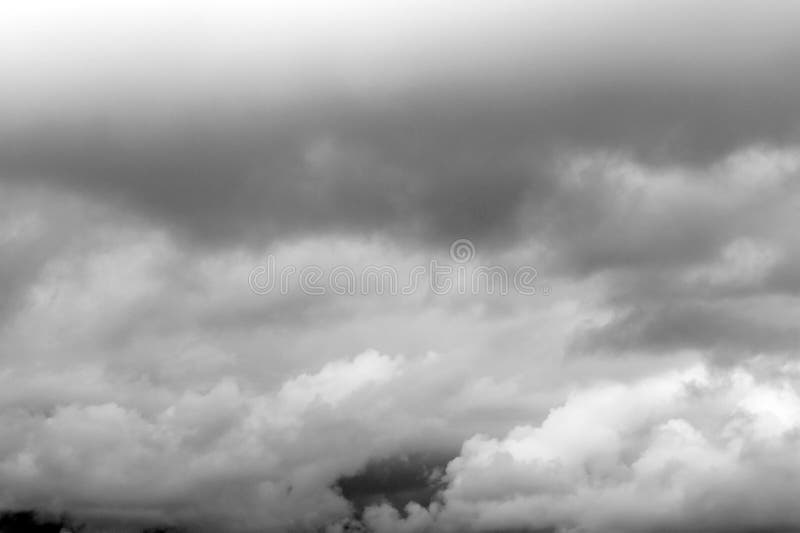 Dramatic Stormy Sky Background. Rainy Season Concept. Stock Photo ...