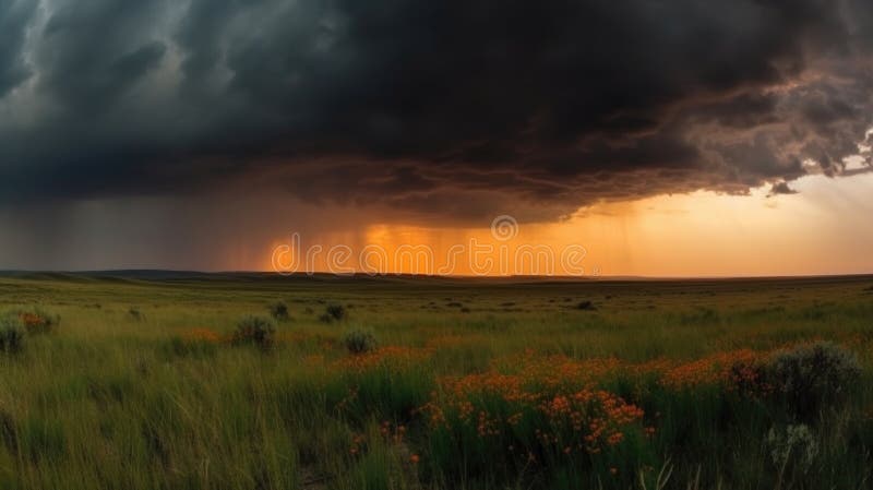 Dramatic Stormy Sky Beautiful Nature - Made with Generative AI Tools ...