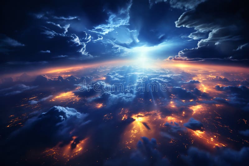 Epic Lightning Background Stock Illustrations – 958 Epic Lightning ...