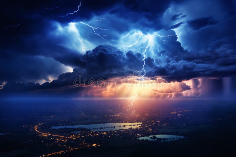 Epic Lightning Background Stock Illustrations – 958 Epic Lightning ...