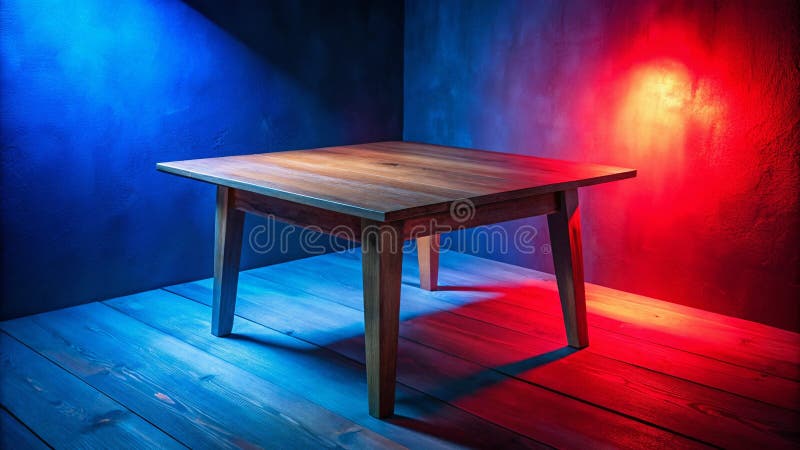 Dramatic Studio Photography a Striking Visual Narrative on a Wooden ...