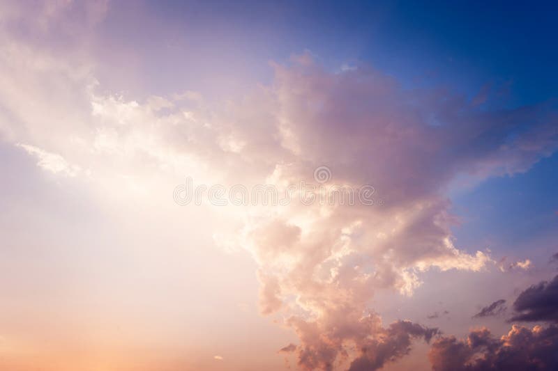Dramatic summer sunset stock photo. Image of light, morning - 101541864