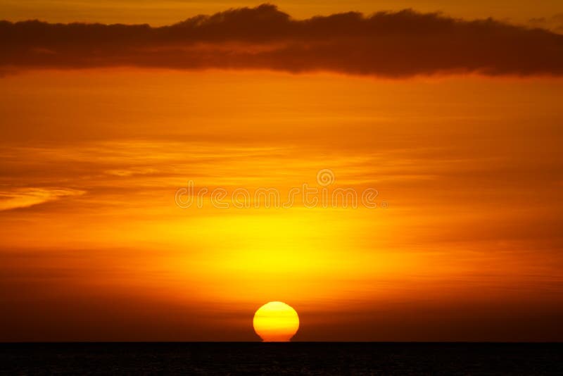 Blue sunset stock image. Image of clouds, blue, kihei - 1708517