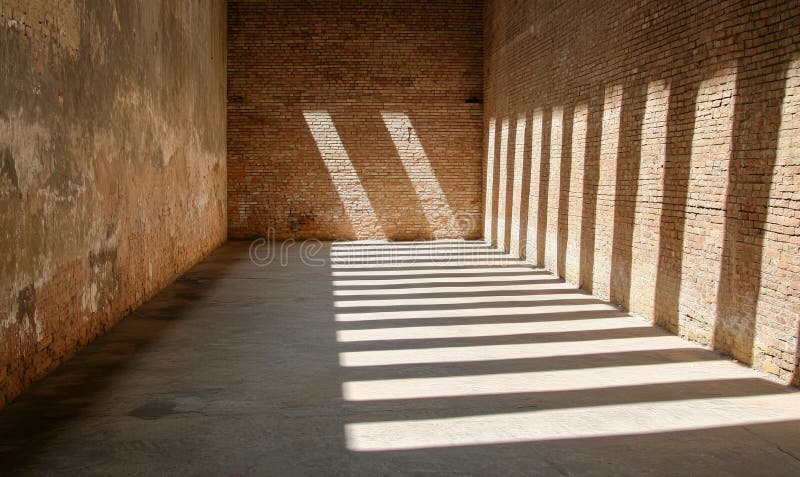 Dramatic Sunlight Creates Striking Patterns on the Walls of this Empty ...