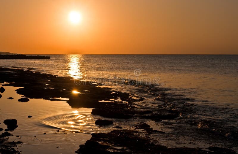 Sunrise stock image. Image of dawn, life, coastline, golden - 2511163