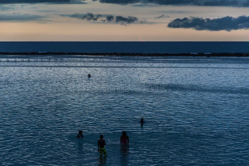 Dramatic Seascape Image of the Caribbean Coast N Boca Chica, Dominican ...
