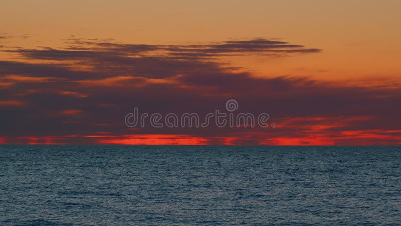 Dramatic Sunset Cloudy Sky Background. Sunset Sky in Evening. Gradient ...
