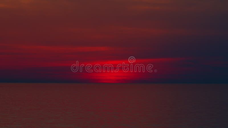 Dramatic Sunset Cloudy Sky Background. Sunset Sky in Evening. Gradient ...