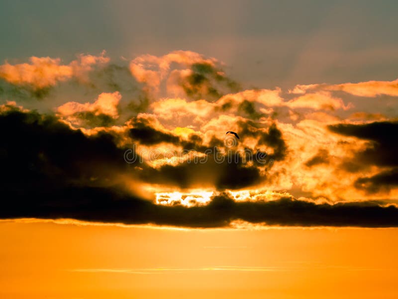 Dramatic moody cloudy sky. stock image. Image of abstract - 179491529