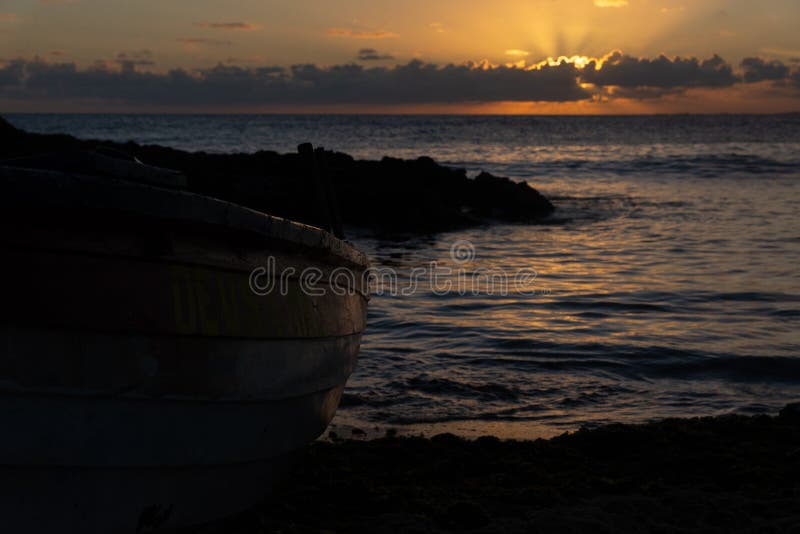 Dramatic Sunset with Colorful Clouds. Late Afternoon, Twilight Stock ...